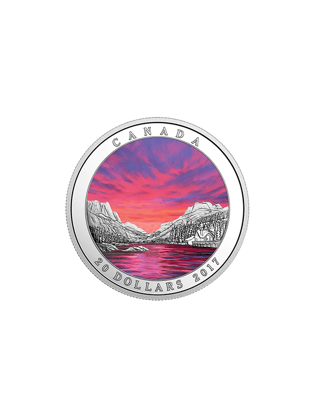 1 oz Pure Silver Coin Weather Phenomenon: Fiery Sky | AA Gold Toronto