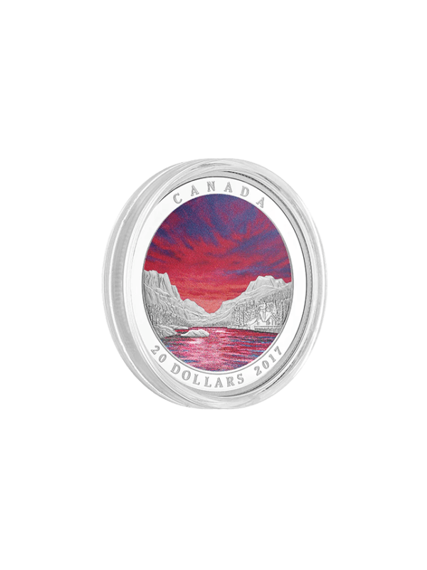 1 oz Pure Silver Coin Weather Phenomenon: Fiery Sky | AA Gold Toronto